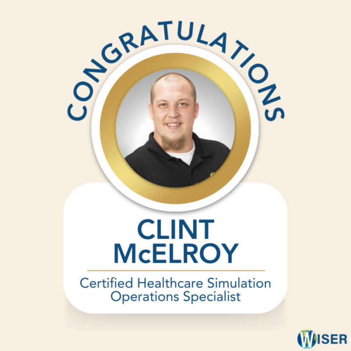 WISER gains another Certified Healthcare Simulation Operations ... WISER gains another Certified Healthcare Simulation Operations ...