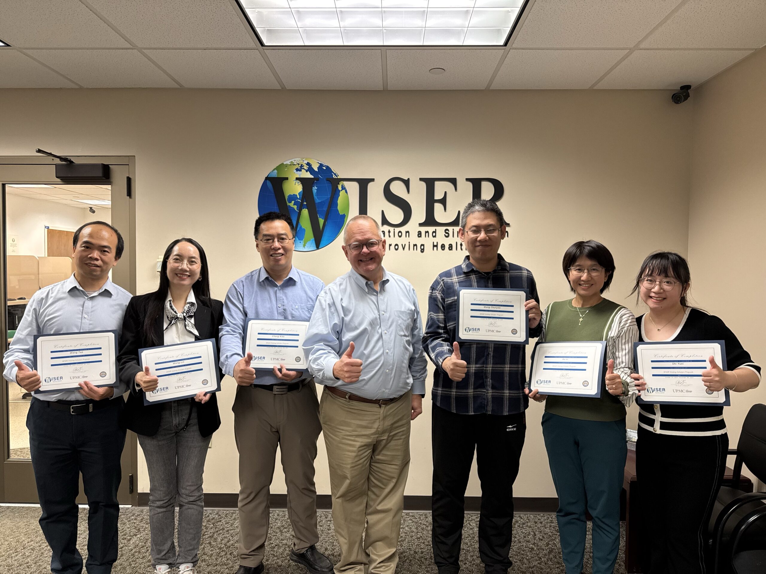 Visiting Scholars Complete Time at WISER - WISER