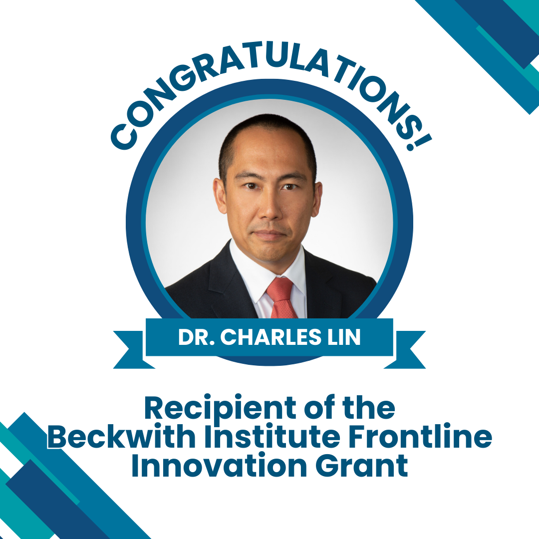 Dr. Charles Lin Receives Grant - WISER